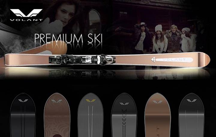 Ski VOLANT, luxe et technologie la nouvelle gamme ski Volant
