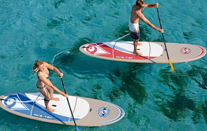choisir son stand up paddle, paddle, Choisir son paddle : rigide ou ...
